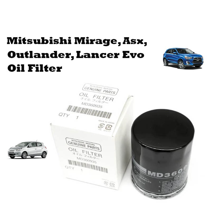 Mitsubishi Geniune Mirage, Asx, Outlander Oil Filter MD360935 (Original ...