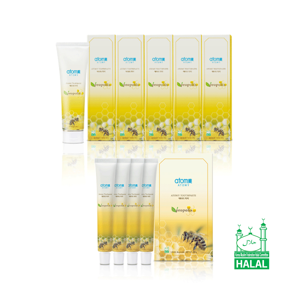 Atomy Toothpaste 艾多美 蜂胶 牙膏 50g / 200g - propolis green tea / Ubat gigi ...