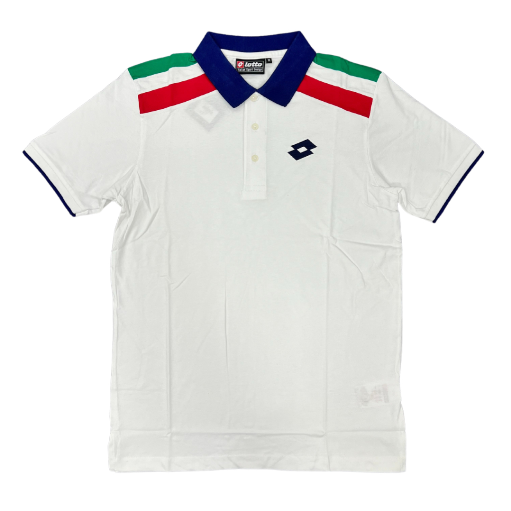 Lotto for Men Polo Bologna - White | Shopee Malaysia