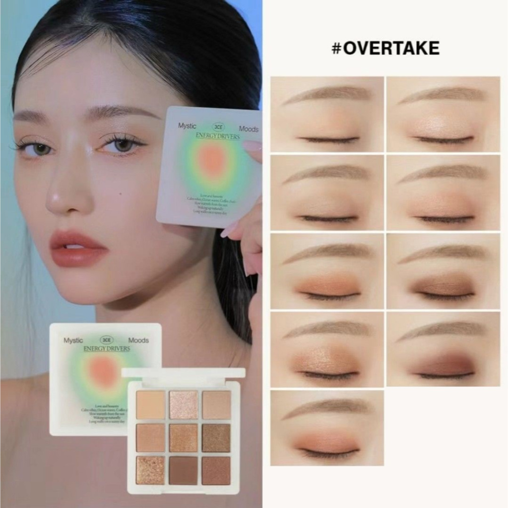 3CE MULTI EYE COLOR PALETTE MYSTIC MOODS OVERTAKE EYES SHADOW | Shopee ...