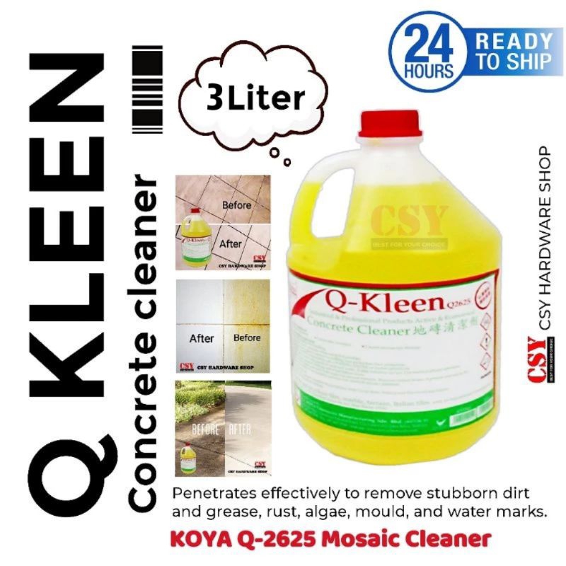 Mosaic Cleaner/ Concrete Cleaner / Tile Cleaner / Acid Mosaic | Shopee ...