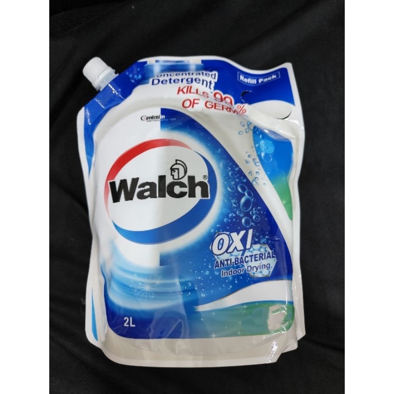 WALCH OXI ANTIBACTERIAL LIQUID LAUNDRY DETERGENT REFILL 2L | Shopee ...