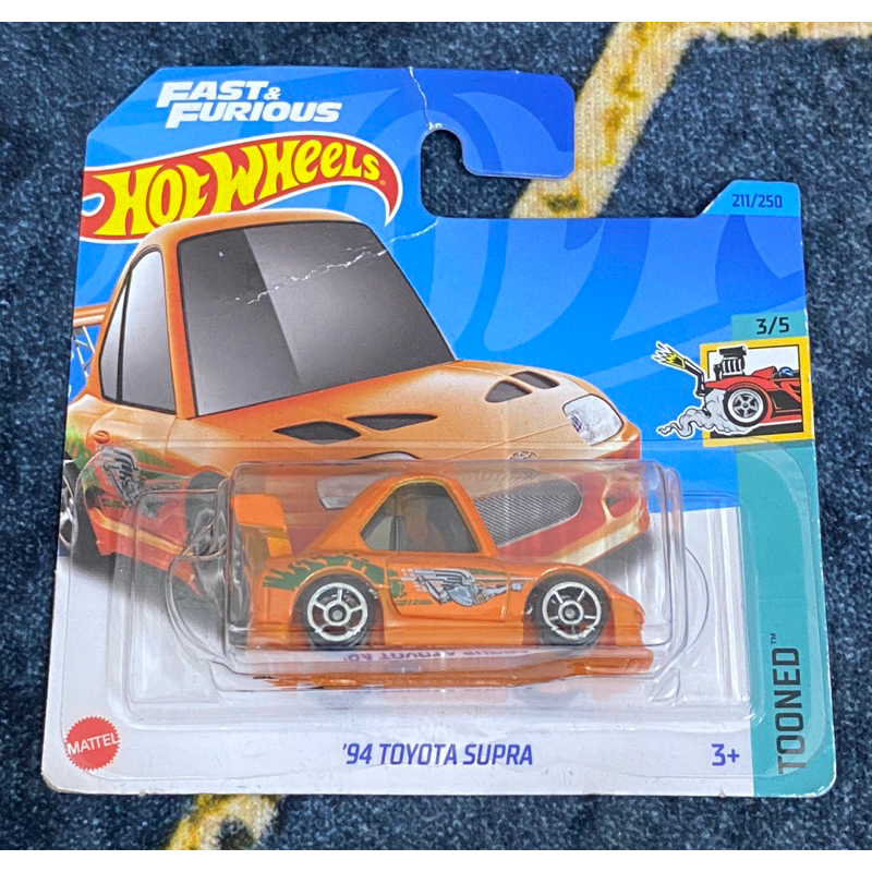 Hot Wheels Tooned Toyota Supra | Shopee Malaysia