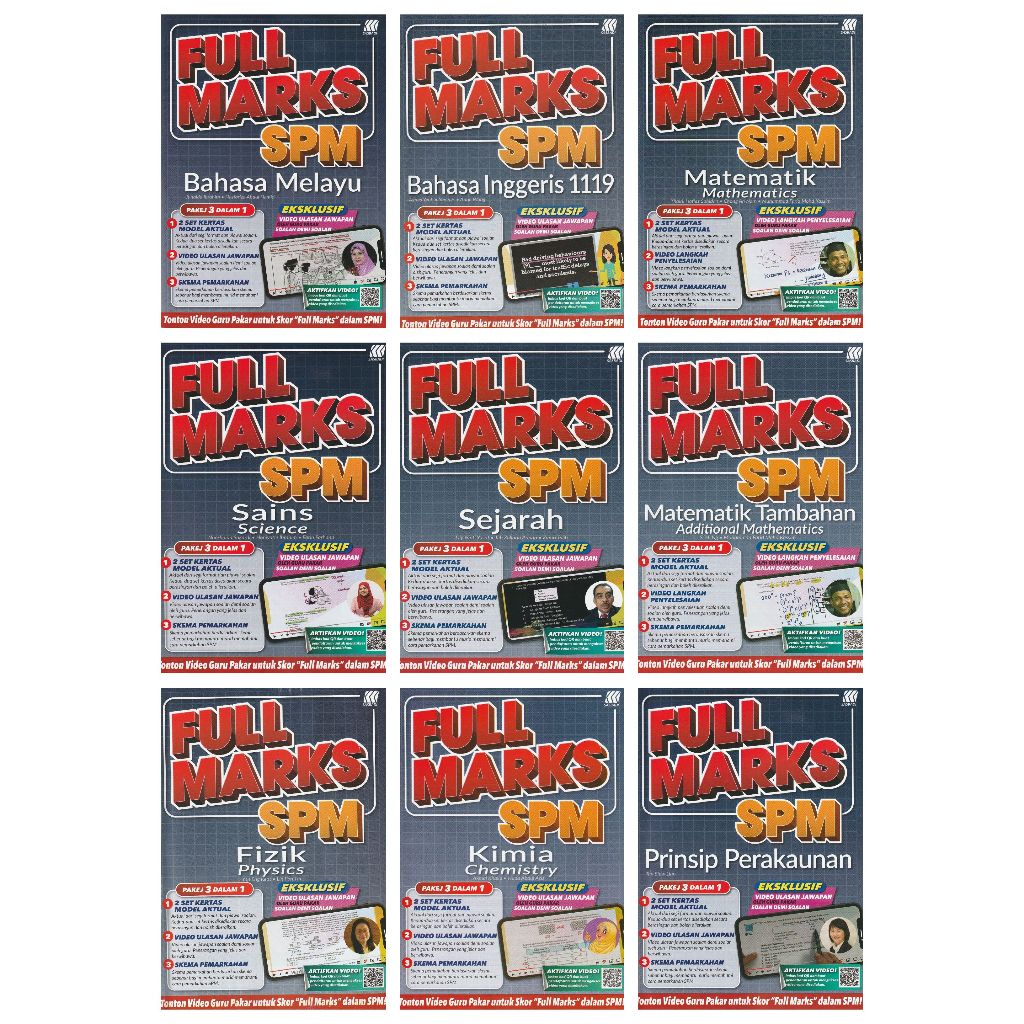 FULL MARKS SPM (2023) | Shopee Malaysia