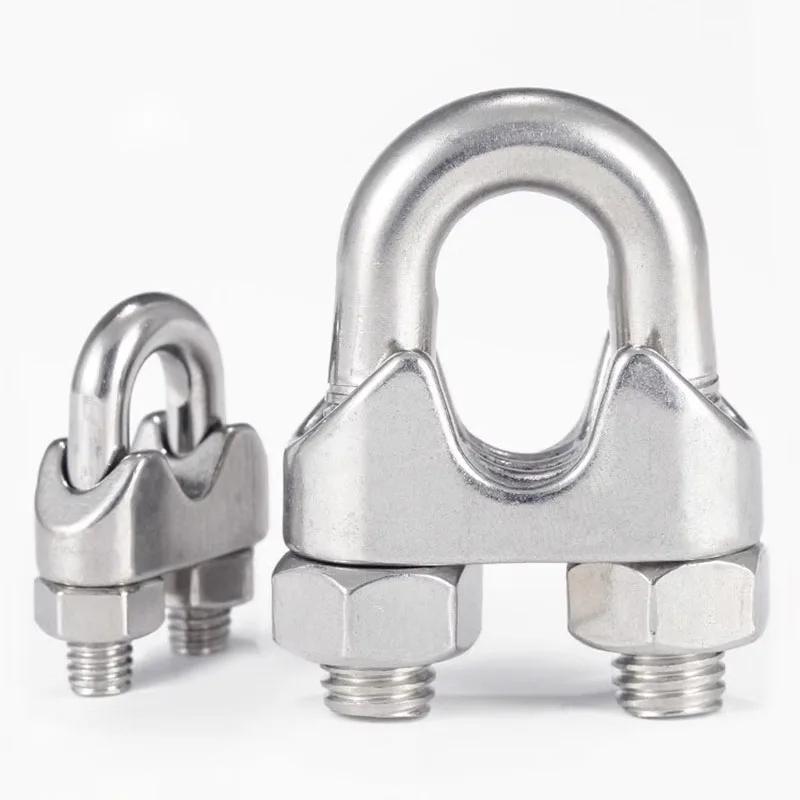 MKR M18 M20 M22 M25 GALVANIZED WIRE ROPE CLIP OR U-BOLT CLAMP OR CLIP ...