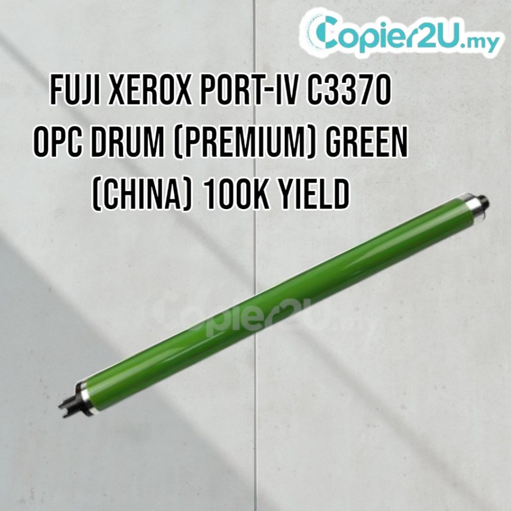 FUJI XEROX PORT-IV C3370 OPC DRUM CORE (PREMIUM) GREEN (APC3370(D)P CN ...