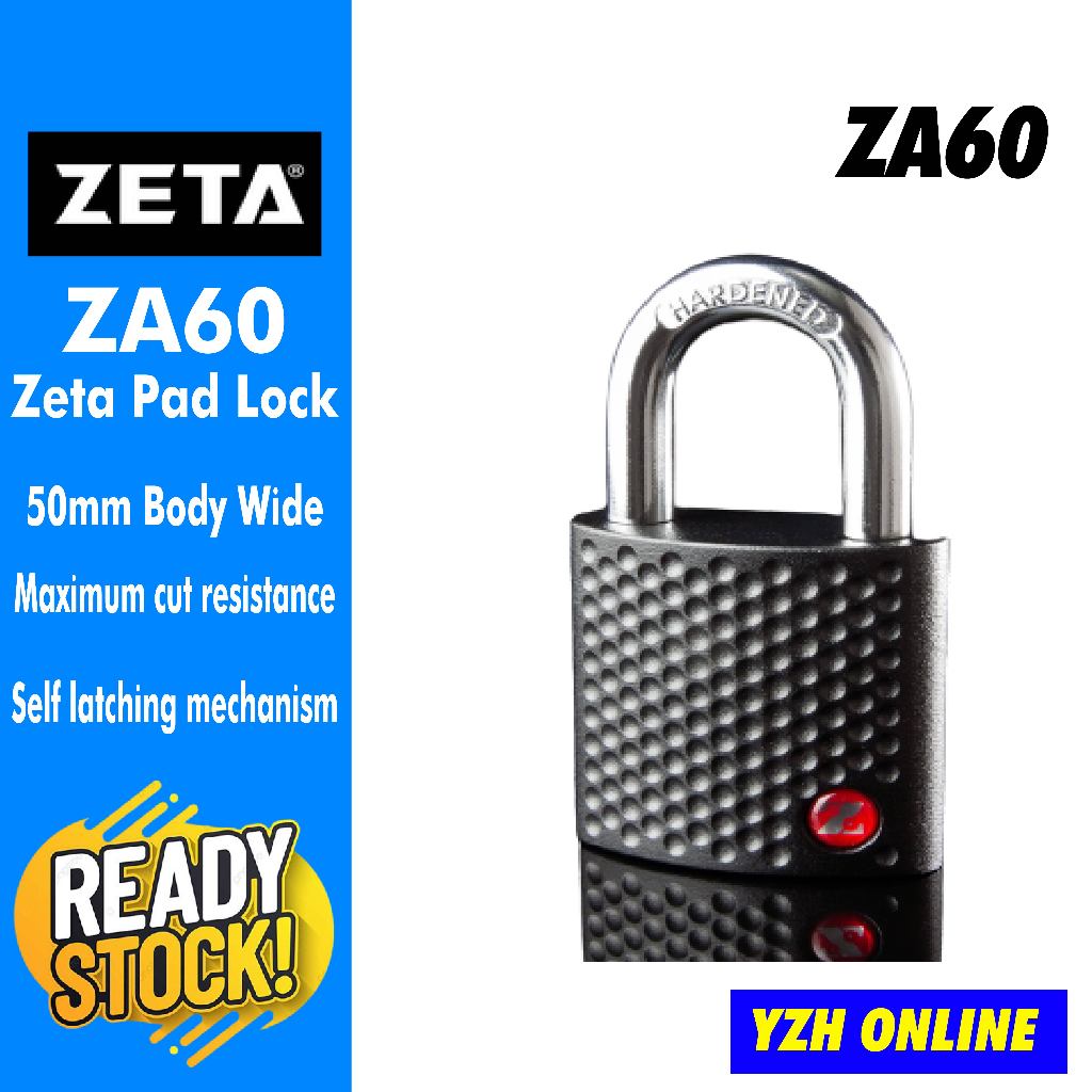 ZETA Pad Lock ZA43/Za50/Za60 Anti Cut Padlock Solid Pad Lock Motor Lock ...