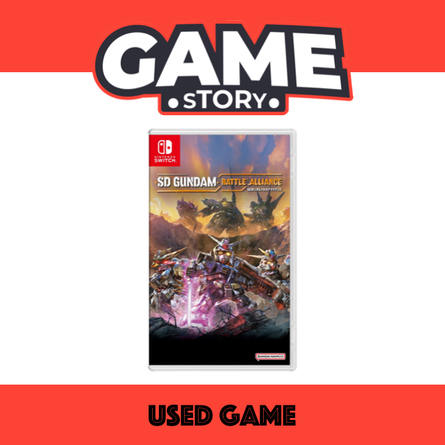 USED NS SD Gundam Battle Alliance 高达激斗同盟 Nintendo Switch Game | Shopee Malaysia