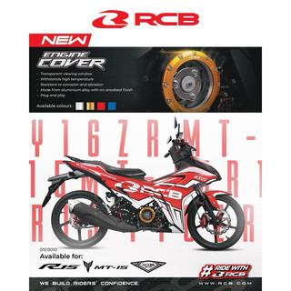 RCB Engine Cover Y16 Y16ZR R15 MT15 Y15ZR Y15 LC5S Without Kick Starter ...