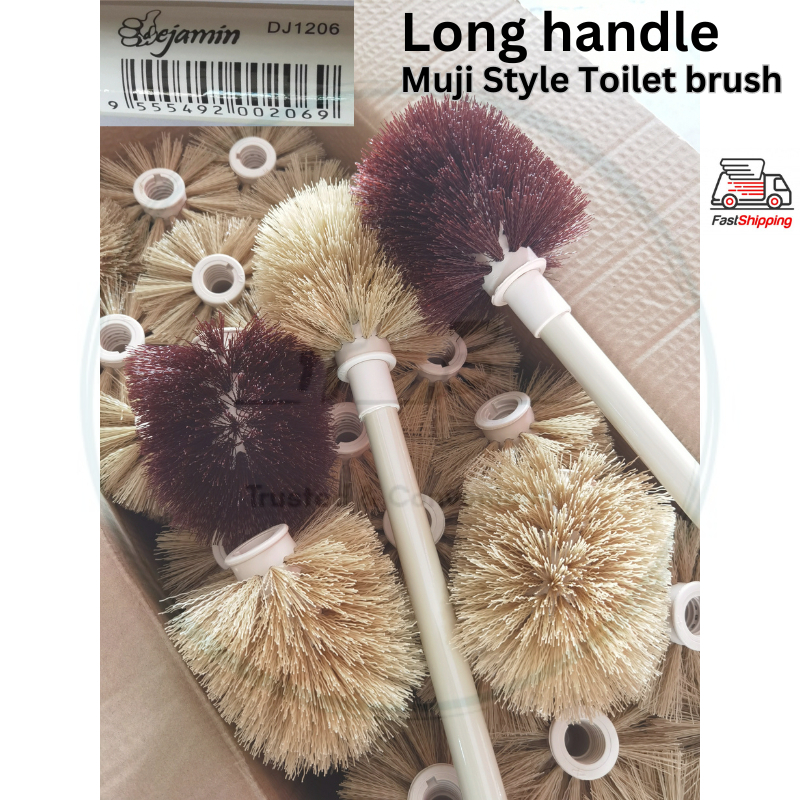Muji Style Toilet brush / Dejamin Toilet brush / DJ1206 / Long Handle ...