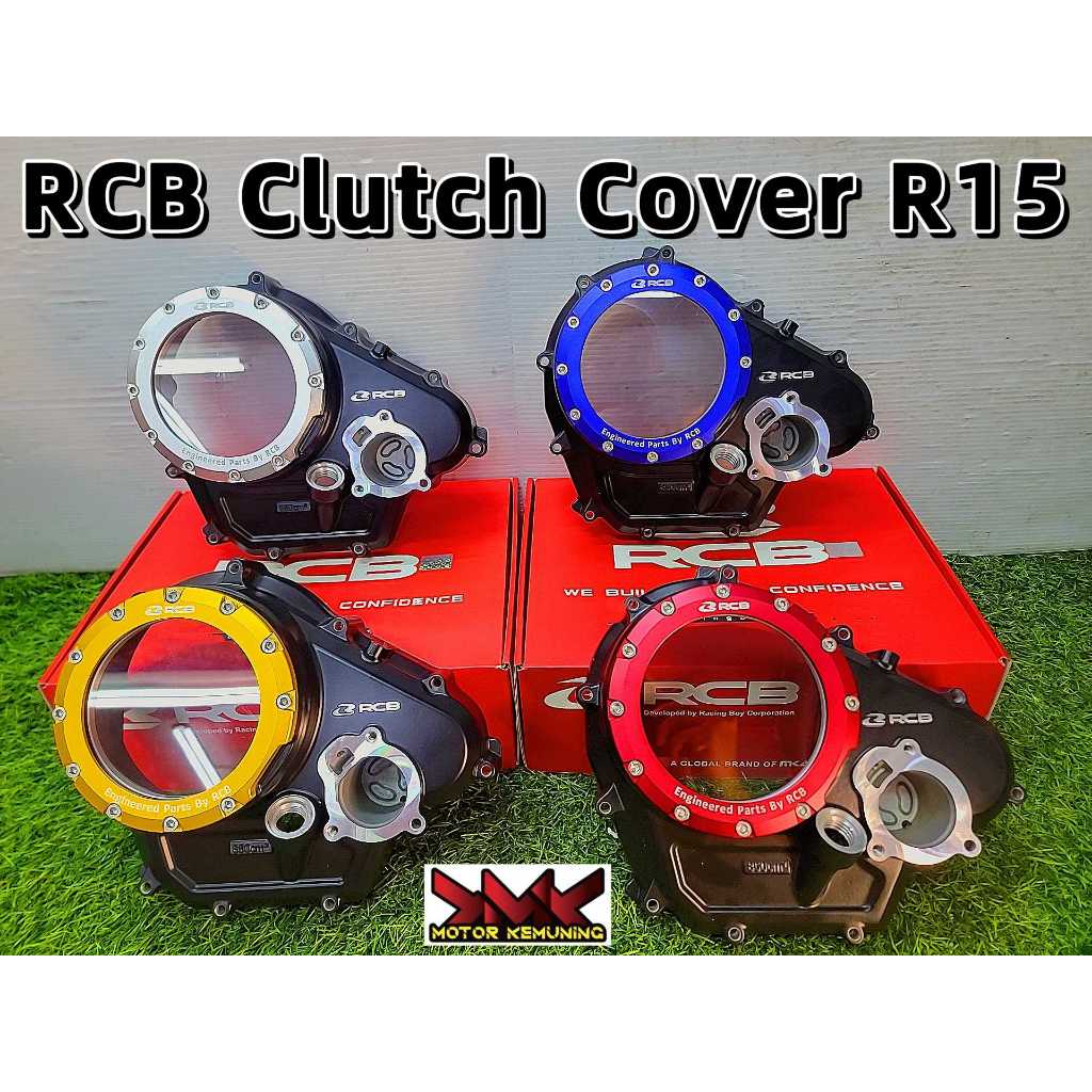 RCB Engine Cover Clutch Cover Yamaha Y15 R15 Y16 Blue/Red/Gold/Silver ...