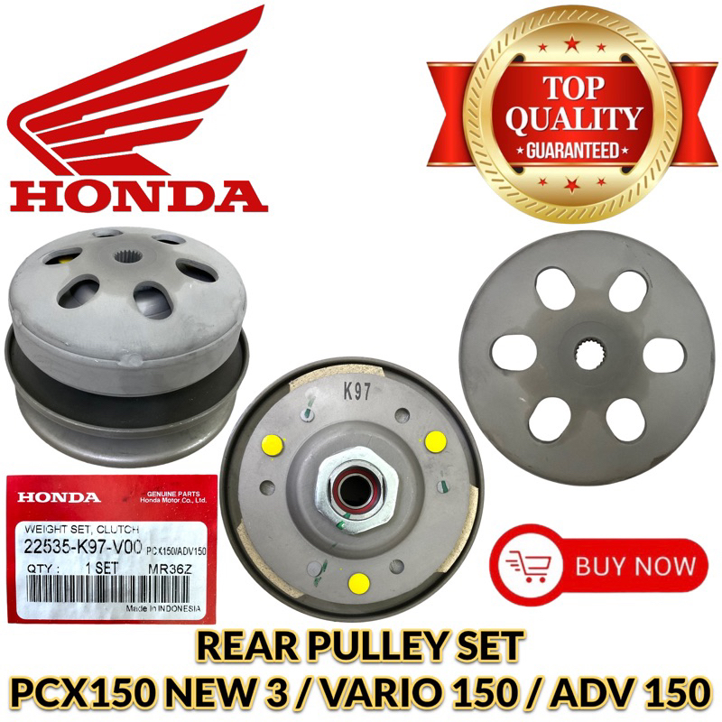 🔥HONDA PCX150 V3 NEW / ADV150 / VARIO150 FRONT PULLRY V-BELT SET TIMING ...