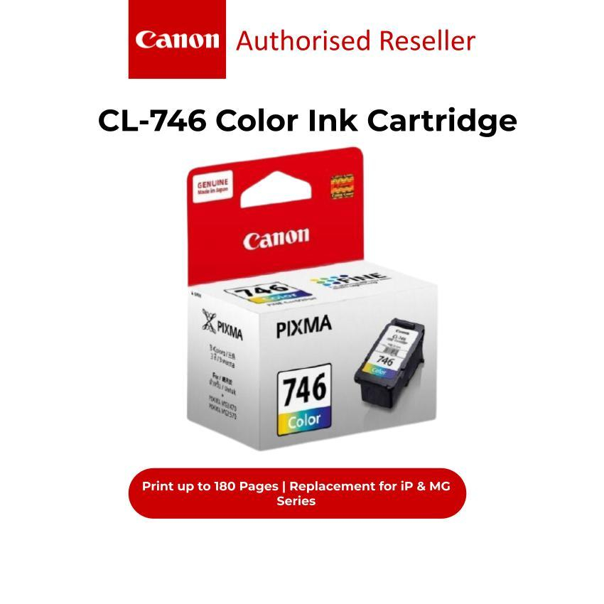 CANON CL-746 Color Ink Cartridge 6.2ml / 9ml / 13ml for iP2870S/iP2870 ...