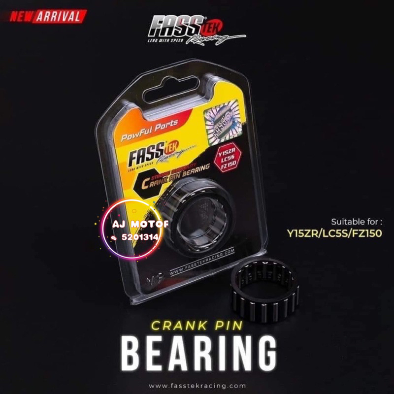 YAMAHA Y15ZR LC135 FZ150 FASSTEK RACING CRANK PIN PEEK BEARING ...