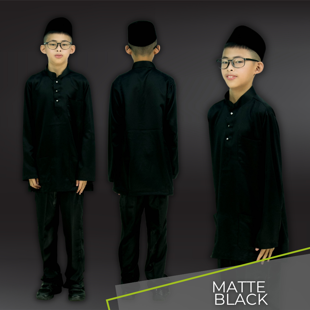 CY 7416 BAJU MELAYU MUSLIM MUSLIMIN KIDS BUDAK BABY EMERALD GREEN ...