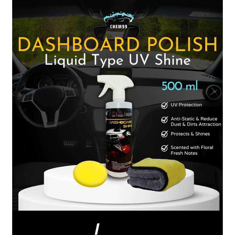 (LIQUID HIGH QUALITY) Dashboard Coating / Dashboard Shine /Dashboard ...