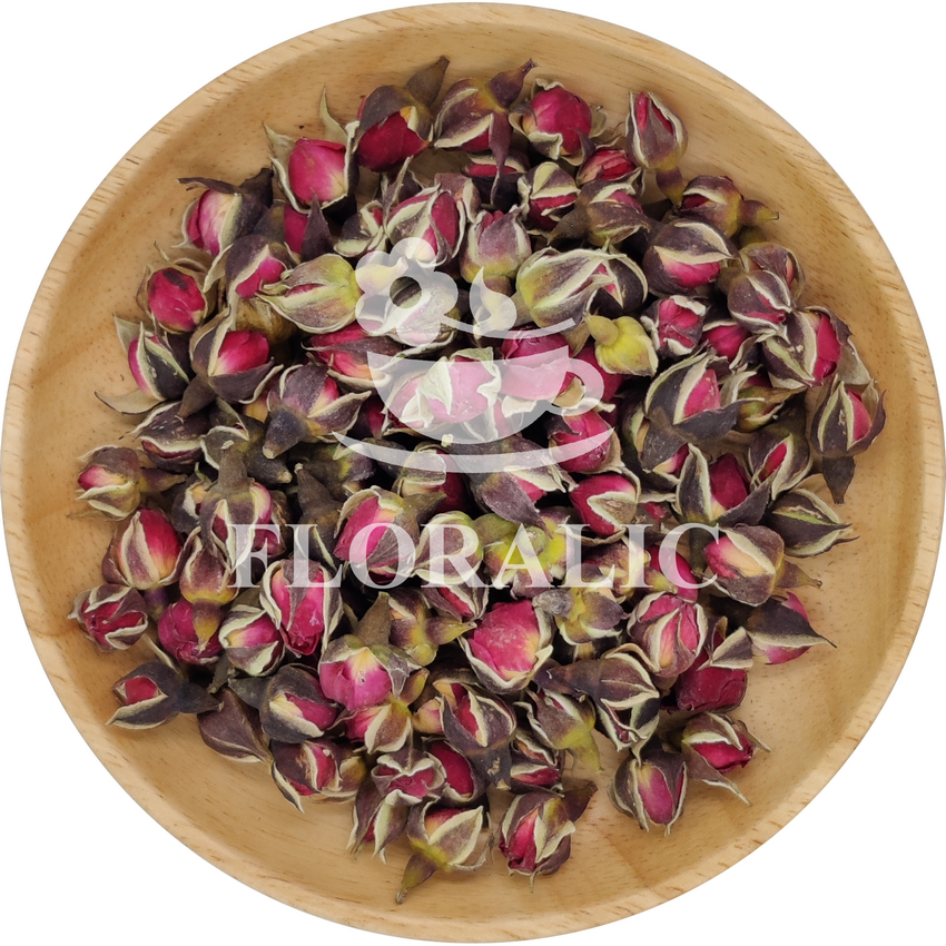 Readystock 50g Golden Rim Rose | Teh Bunga Mawar Emas | 金边玫瑰- Flower ...