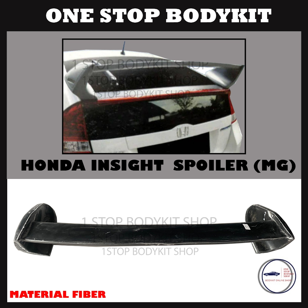 HONDA INSIGHT SPOILER (MG) FIBER (FIBERGLASS) SKIRT LIP BODYKIT ...