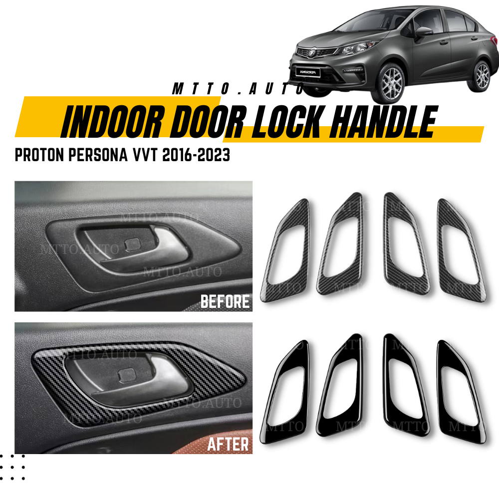 MTTO Proton Persona VVT 2016-2023 Interior Car Indoor Door Lock Handle ...