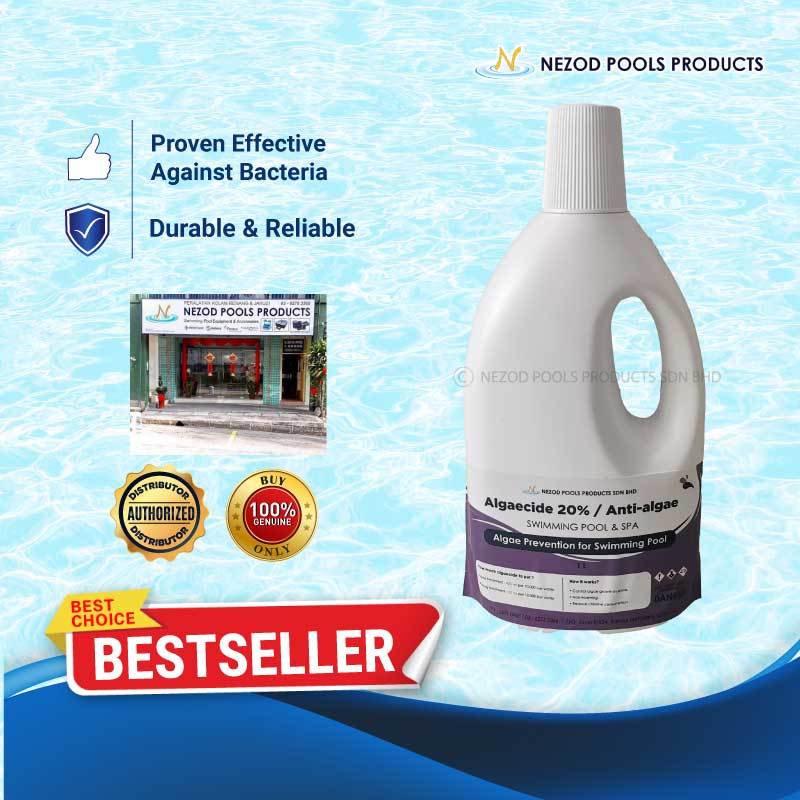 ANTI ALGAE / ALGAECIDE 20% - NEZOD POOLS | Shopee Malaysia