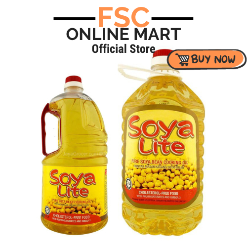 [FSC] Soya lite Pure Soya Bean Cooking Oil (2/3)kg | Shopee Malaysia