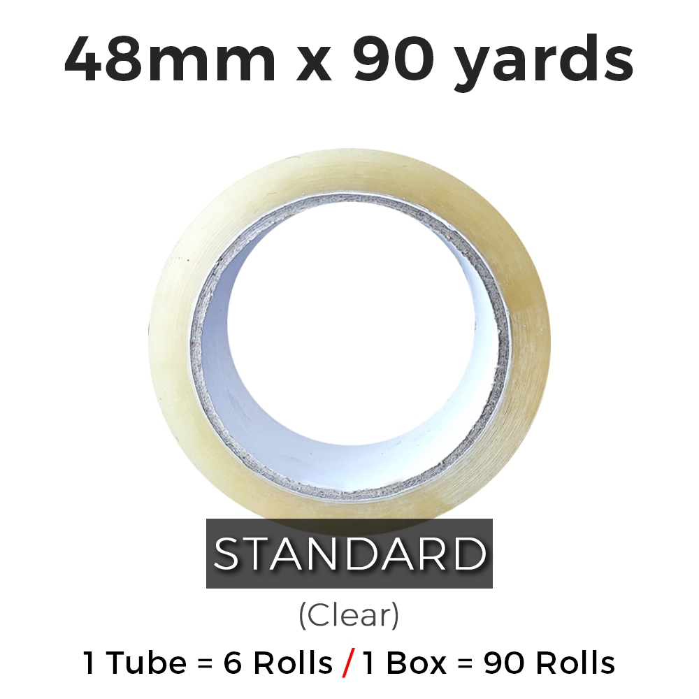 OPP Tape 48mm x 180 yard Packaging Fragile Tape Stationery Tape 18mm x ...