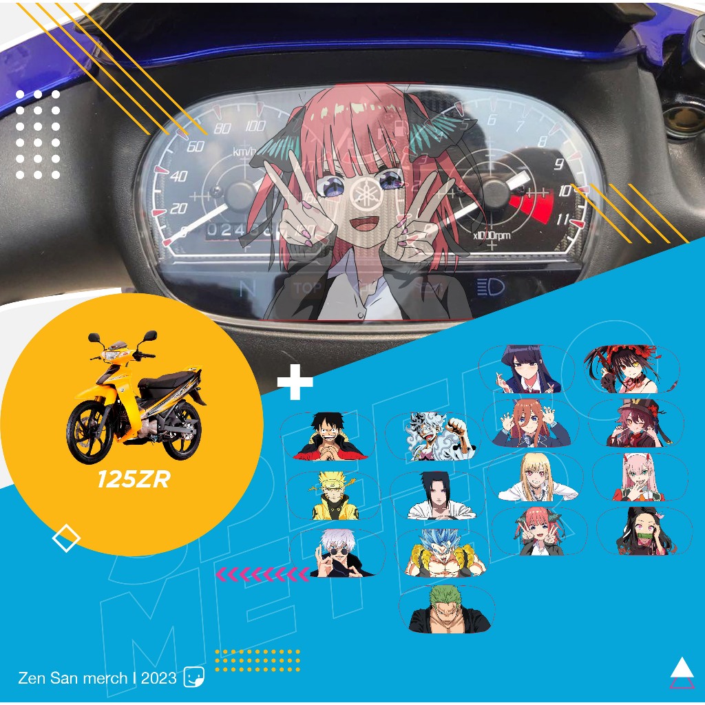 Anime Speedometer for 125zr | Shopee Malaysia