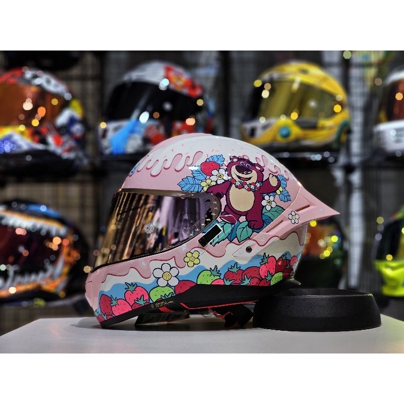 Original Mesuca Lotso Full Face Helmet | Shopee Malaysia