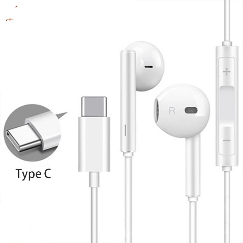 Honor200 X9C5G Type-C Earphone USB-C Headphones Adapter Microphone ...