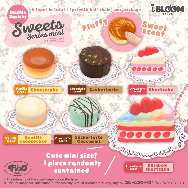 ibloom Marshlo Sweets Series Mini Box Squishy [BX1] | Shopee Malaysia