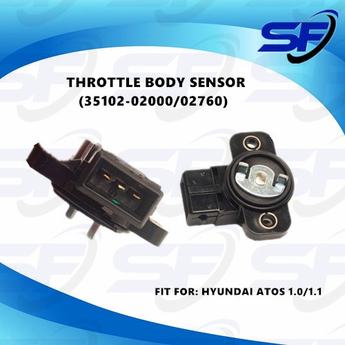 HYUNDAI ATOS 1.0/1.1 THROTTLE BODY SENSOR (35102-02000/02760) | Shopee ...
