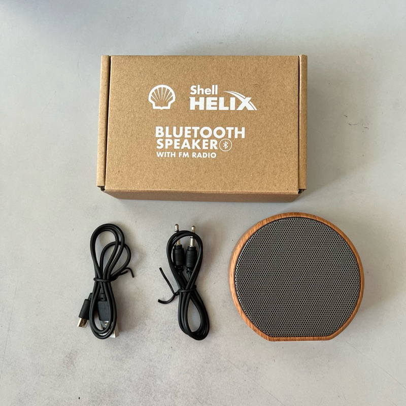 SHELL BLUETOOTH SPEAKER WITH FM RADIO | Shopee Malaysia