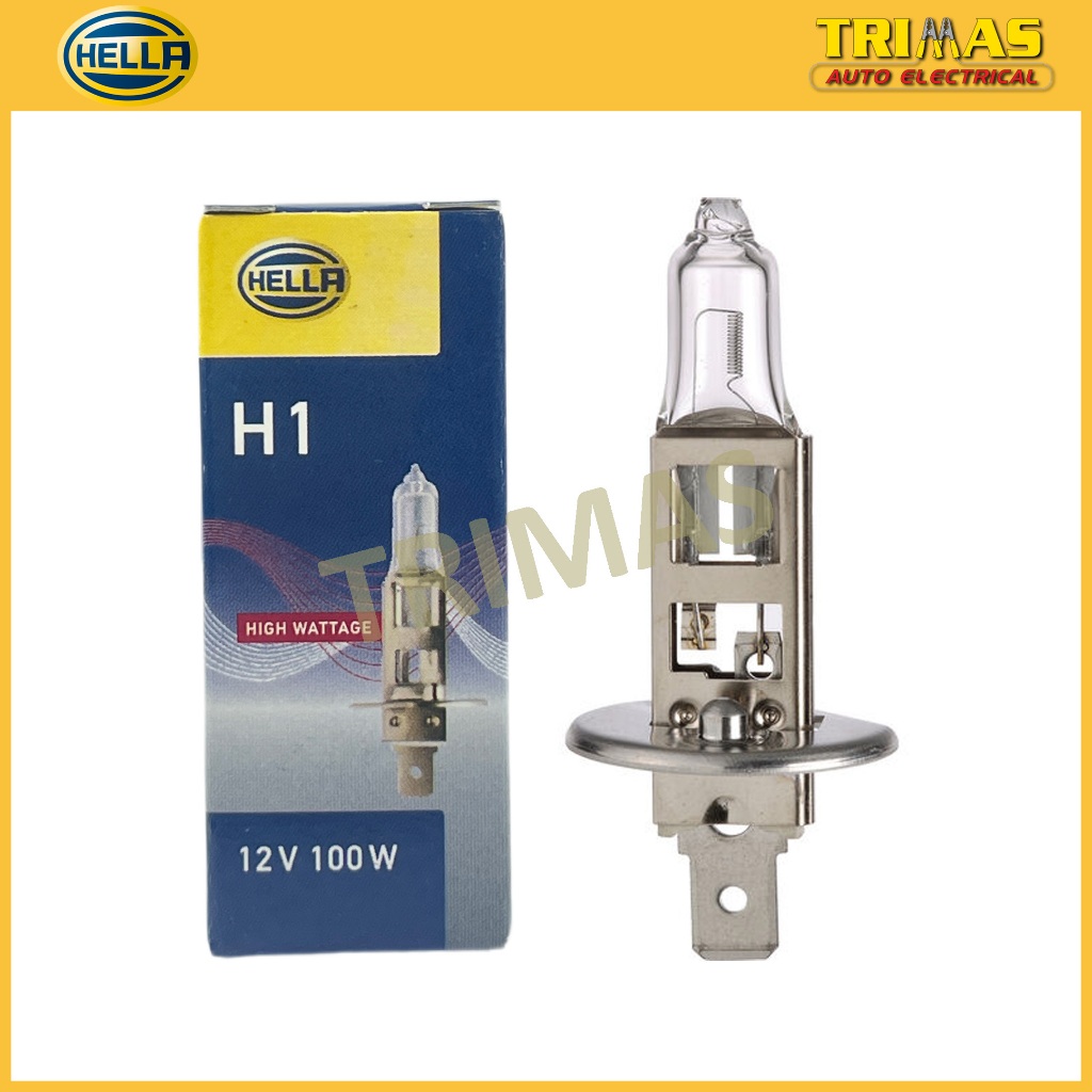 002-089-153 Original Hella H1 12V 100W Auto Headlamp Bulb Mentol ...