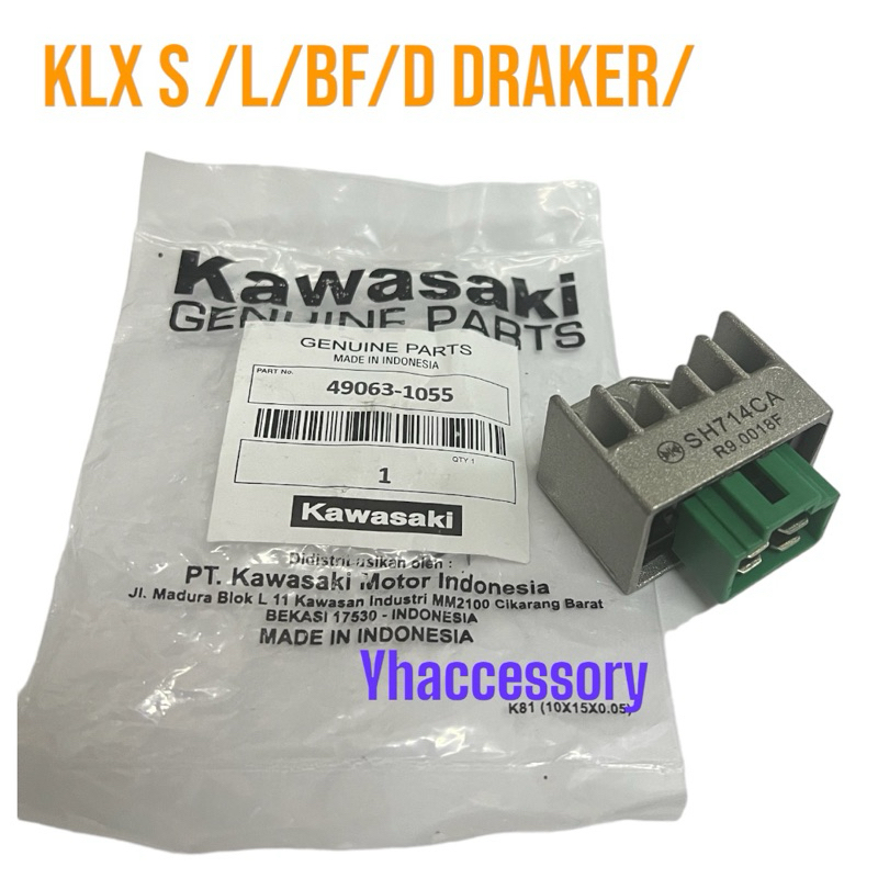KAWASAKI KLX 150 RECTIFIER KLX150 REGULATOR RECTIFIER KLX 150 RECTIFIER ...