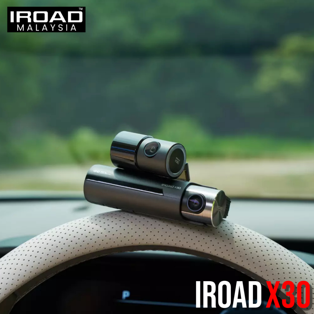 IROAD X30 3CH Front, Internal & Rear Camera (SONY Starvis Sensor ...