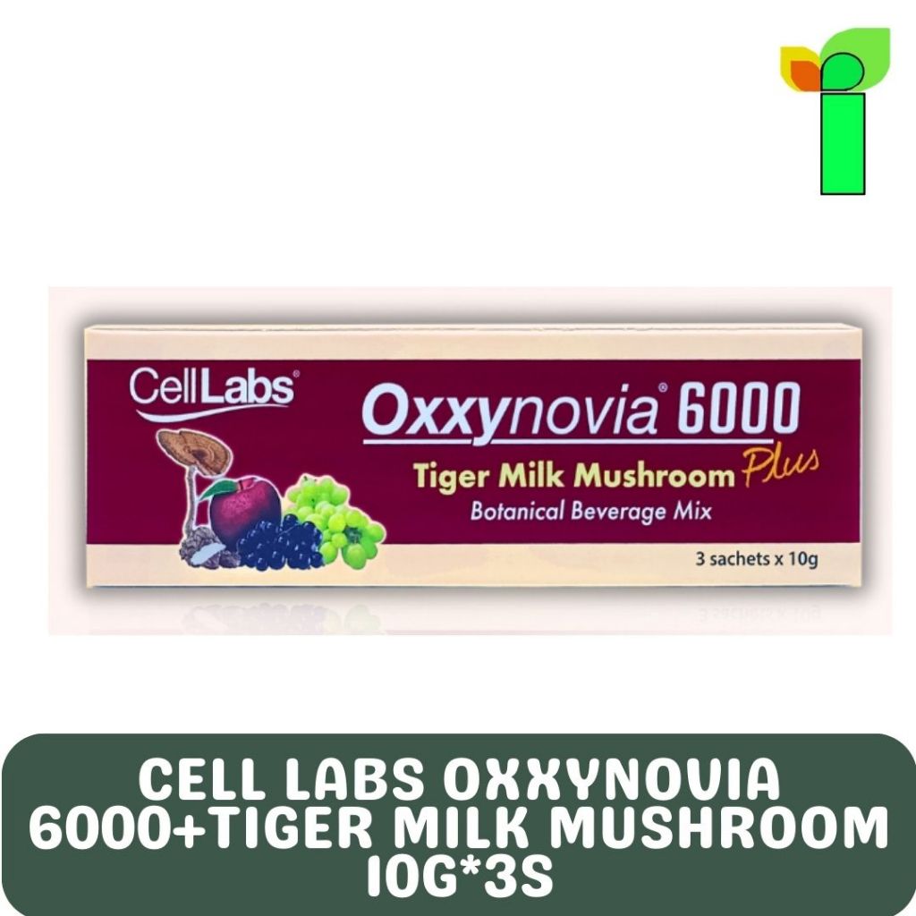 Cell Labs Oxxynovia 6000 + ?Tiger Milk Mushroom 10g*3s | Shopee Malaysia