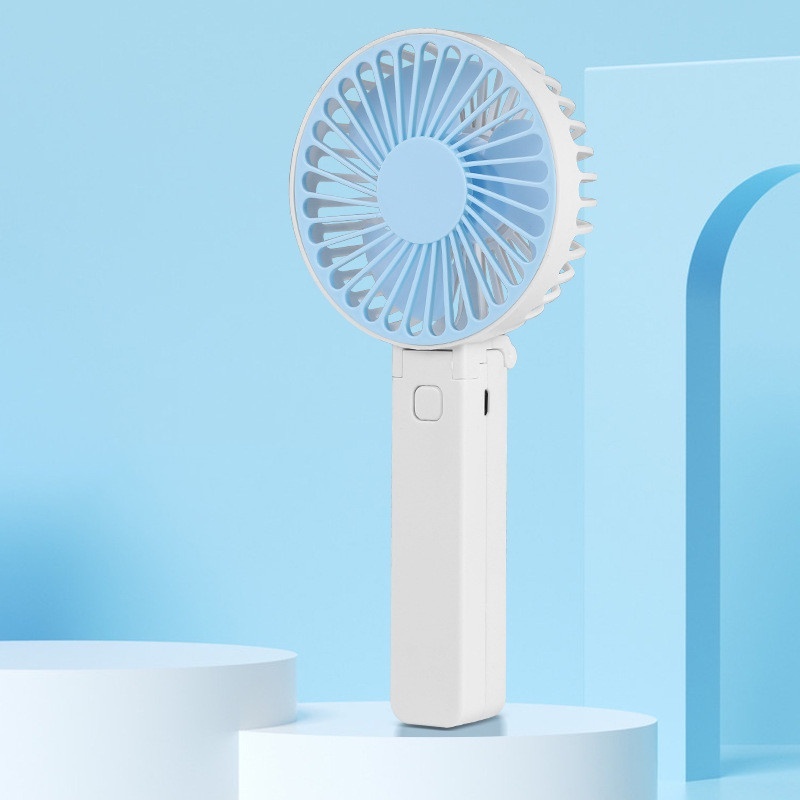 GOOJODOQ 5 Speed Rechargeable Handheld Portable USB Mini Fan With Phone ...