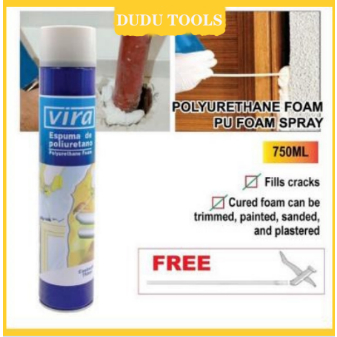 DuDu Polyurethane Foam Caulk Building Doors Windows Leak Blocking Spray ...