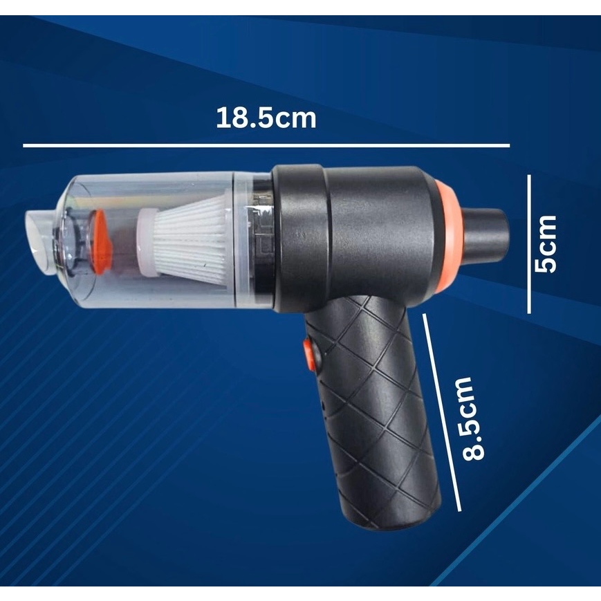 Vacuum Cordless Multipurpose 2in1 Vacumm Cleaner Home Car Portable Mini ...
