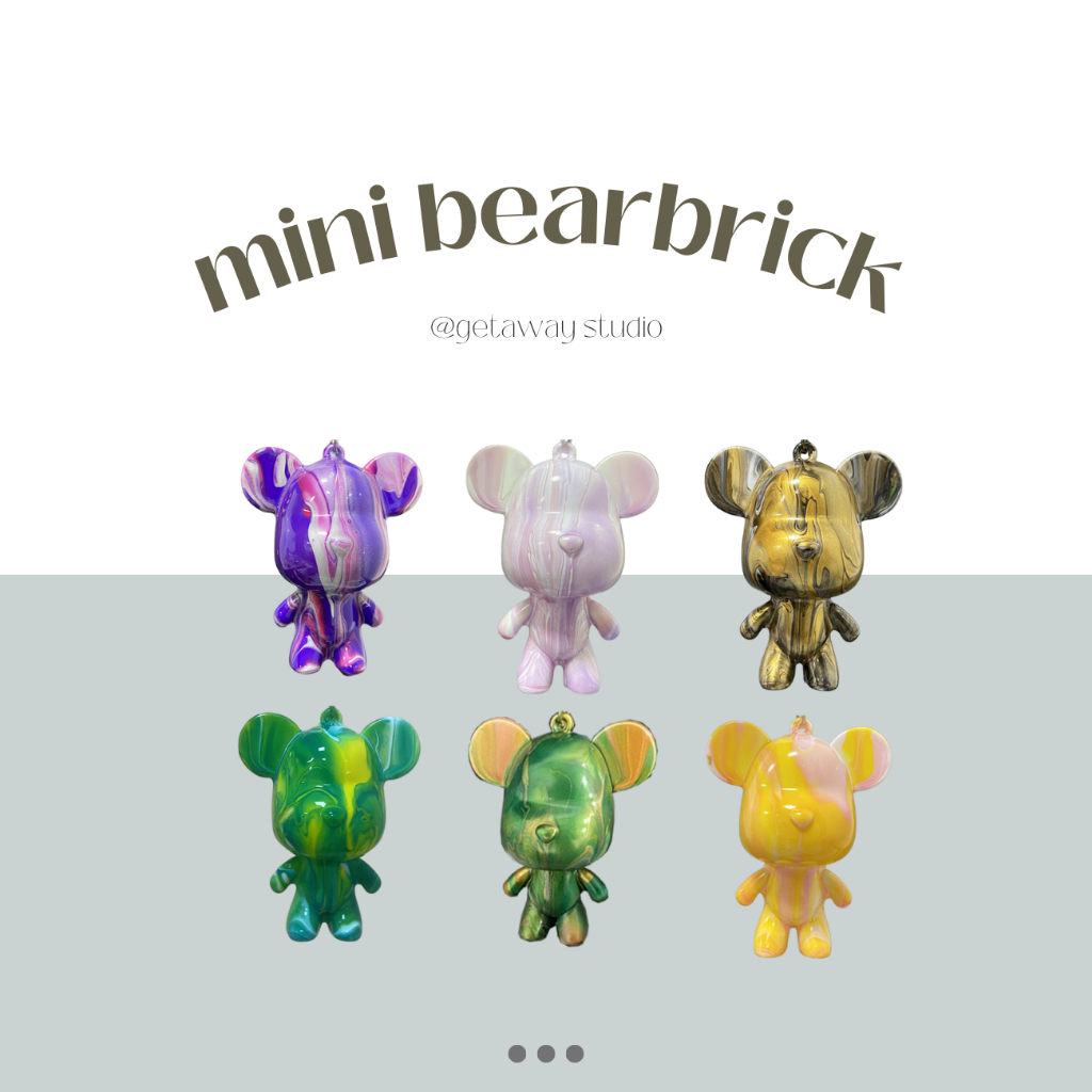 [Getaway Studio] DIY Mini Bearbrick | Shopee Malaysia