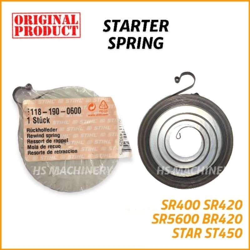 Original SR400 SR420 SR5600 BR420 STAR ST450 Rewind Spring Starter ...