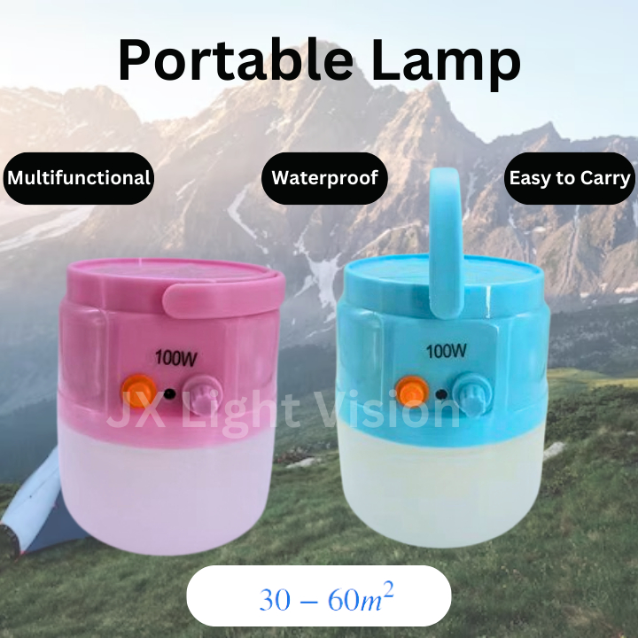 🔥PROMOTION🔥*Clear Stock* 100W💡LED💡 Mini Portable Light 迷你便携灯 Outdoor ...
