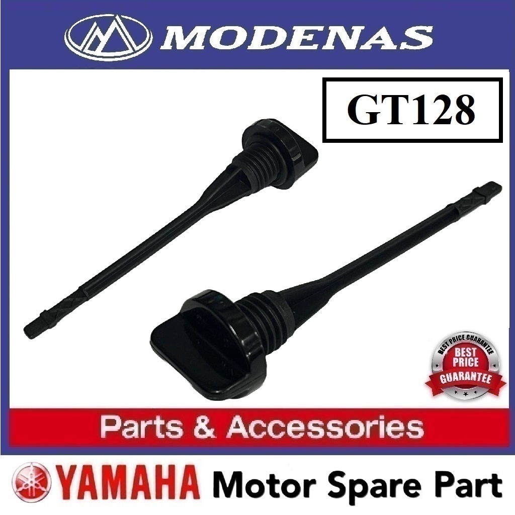 MODENAS GT128 OIL GAUGE 0 MINYAK HITAM PLUG CAP LEVER GT-128 GT 128 ...