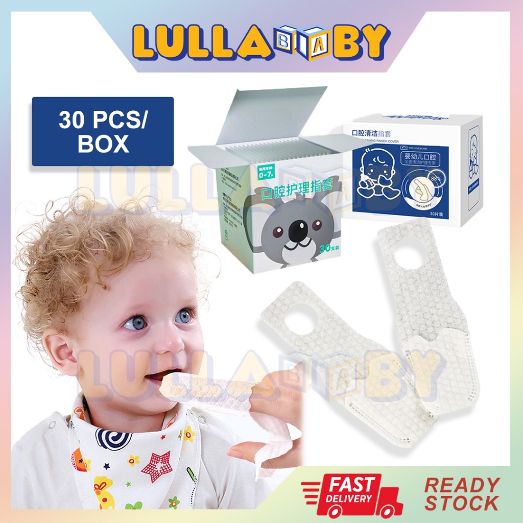 🔥READY STOCK🔥30pcs Newborn Baby Tooth Wipes Dry Baby Wipes Baby Mouth ...