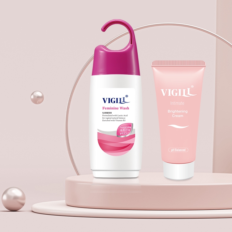 VIGILL Daily Feminine Wash (Moisturizing) + Intimate Brightening Cream 50mL | Shopee Malaysia