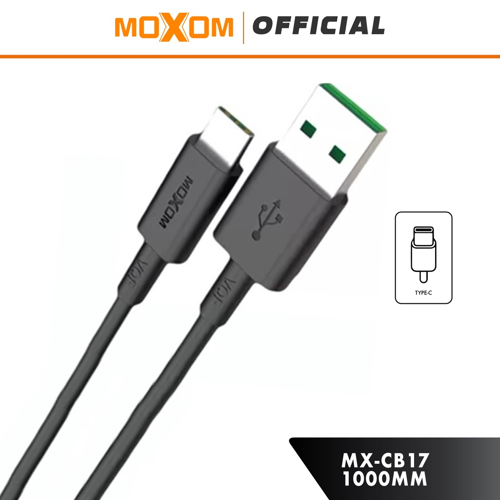 Moxom MX-CB17 6A Super Fast Charging Quick Charge QC 3.0 USB Type-C Data Cable | Shopee Malaysia