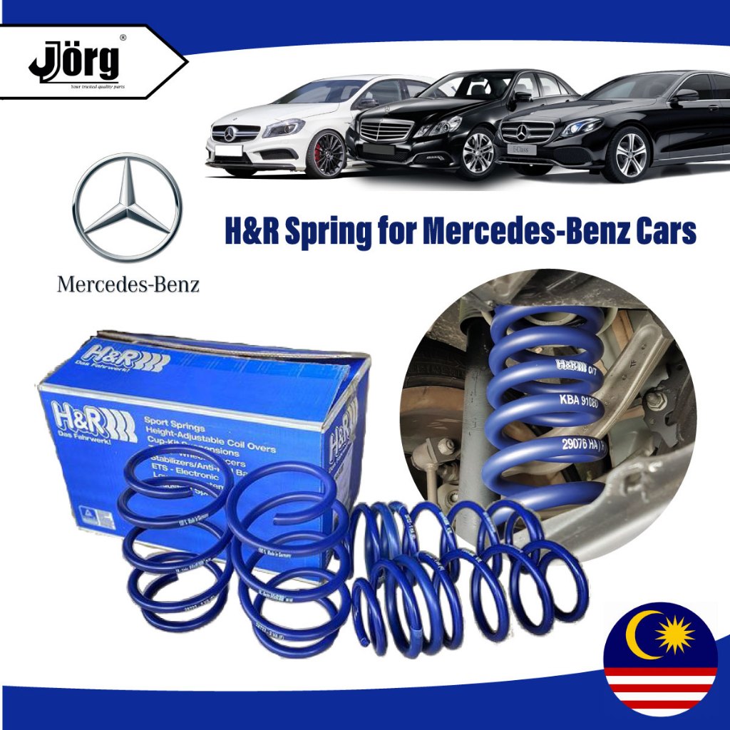 H&R Spring Car Coil Spring 1 Sets Wheel Automobile Suspension Mercedes ...