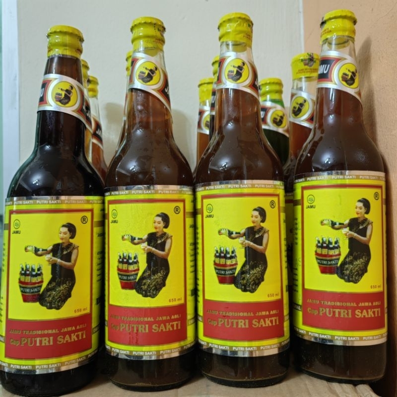 JAMU JAWA ASLI TRADITIONAL PUTRI SAKTI ORIGINAL INDONESIA-650ml ...