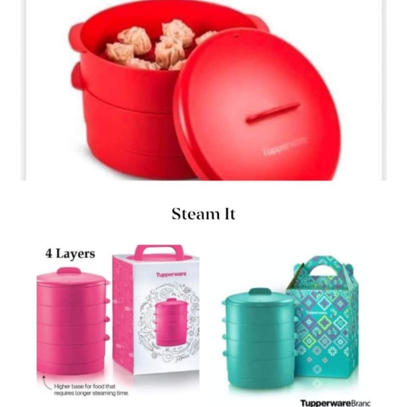 🔥Steam it Tupperware Ori🔥 | Shopee Malaysia