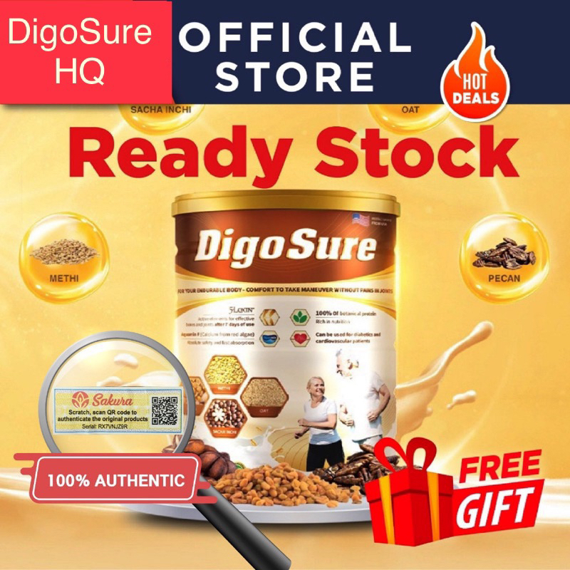 Digosure USA Nut Milk For Bones And Joints 400gram | Shopee Malaysia